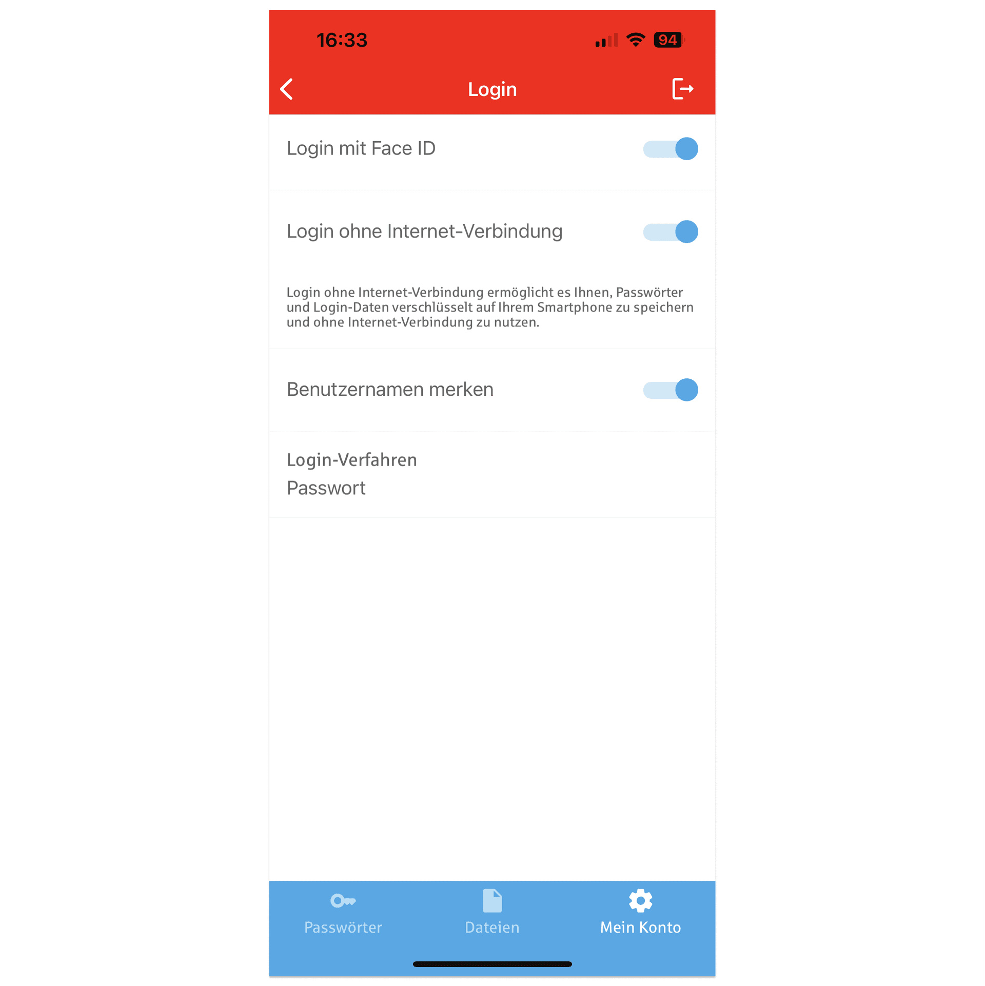 Übersicht der S-Trust Funktionen